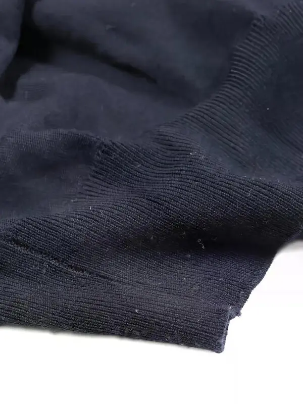 Hermès 2000s Knit Crew-neck Sweater - Blue