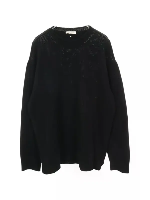 Valentino Garavani 2010s Crew-neck Cashmere Sweater - Black