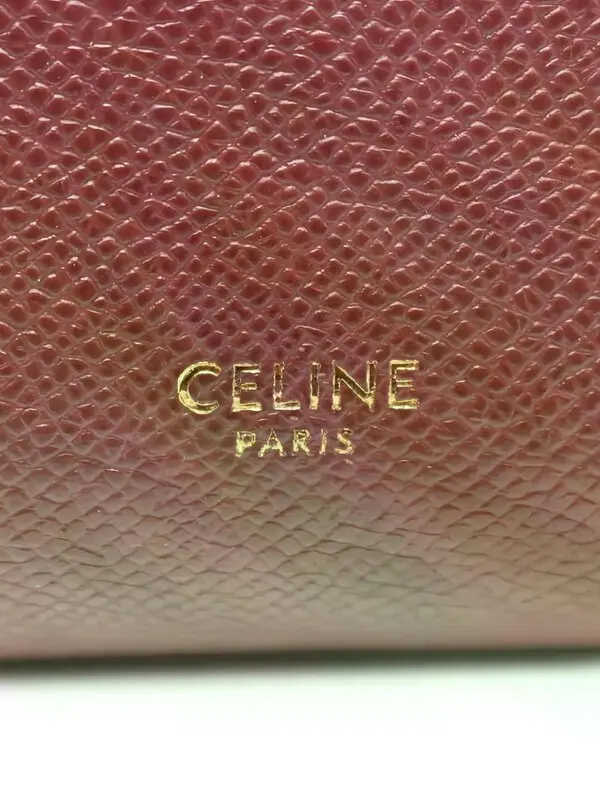 Celine Nano Two-way Handbag - Red