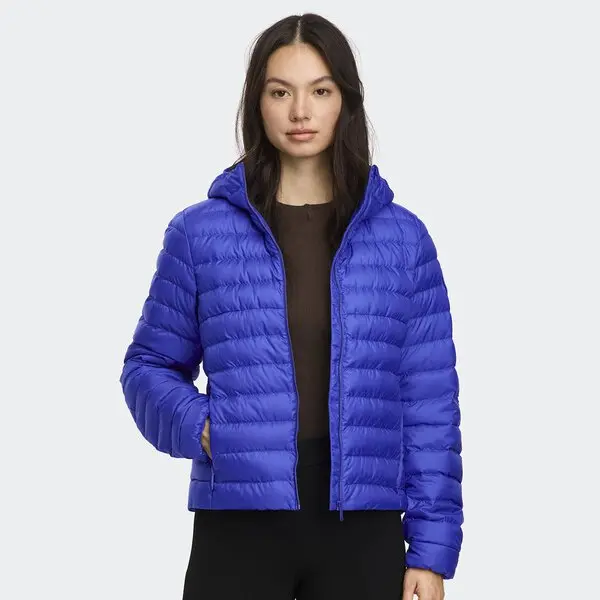 Canada Goose Aethera Packable Down Hoodie - Azurite Blue