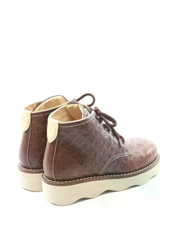 Louis Vuitton X Tyler, The Creator Waves Boots - Brown | Editorialist