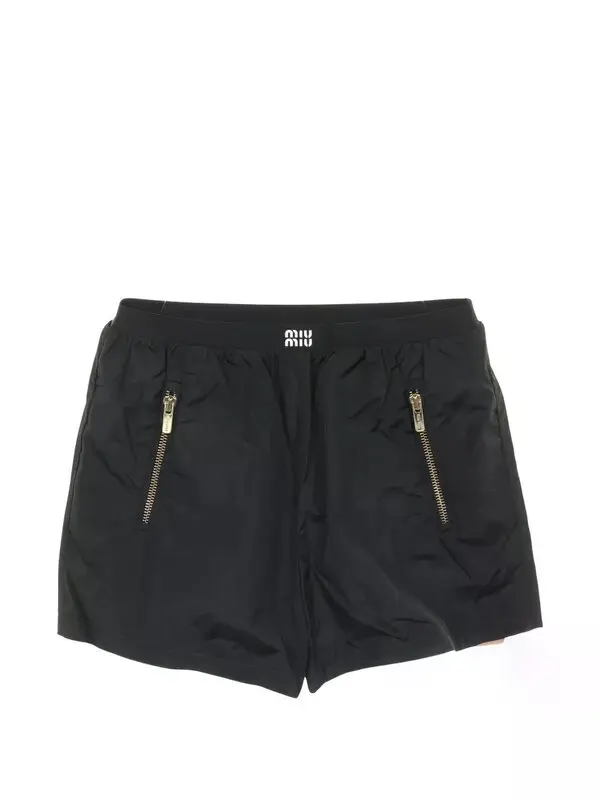 Miu Miu 2020s Logo Short Trousers
