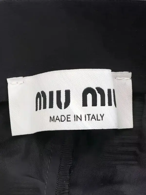 Miu Miu 2020s Logo Short Trousers