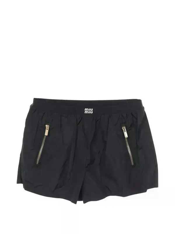 Miu Miu Easy Silk Shorts