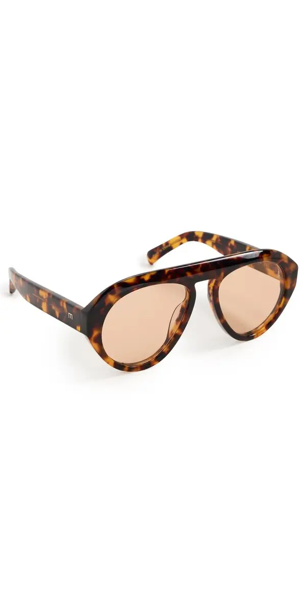 ELISA JOHNSON Val Sunglasses - Brown Tortoise