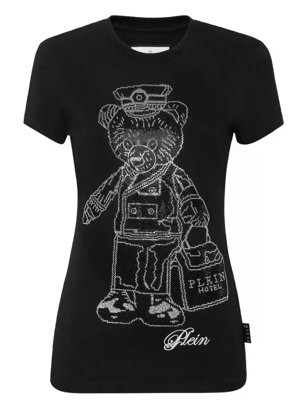 Philipp Plein Crystal-embellished T-shirt