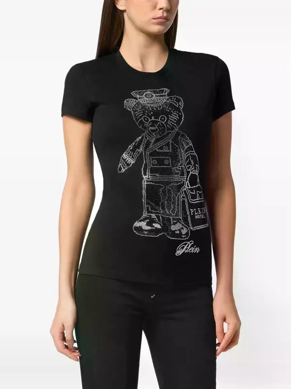 Philipp Plein Crystal-embellished T-shirt