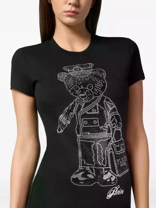 Philipp Plein Crystal-embellished T-shirt