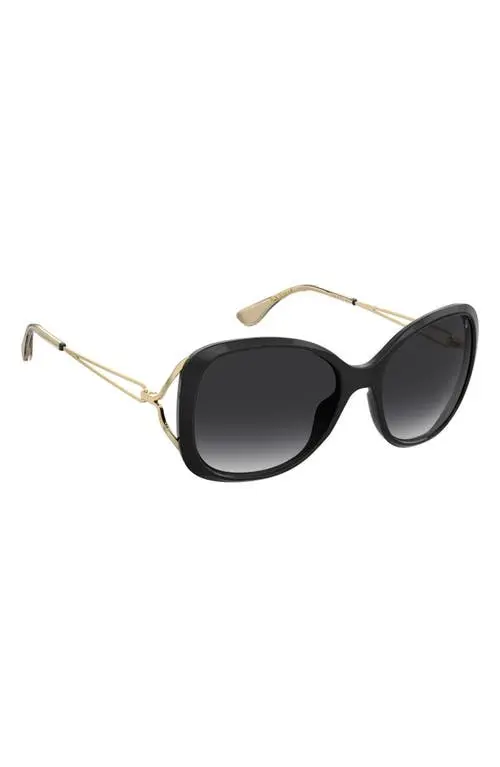 STUART WEITZMAN 58mm Polarized Square Sunglasses