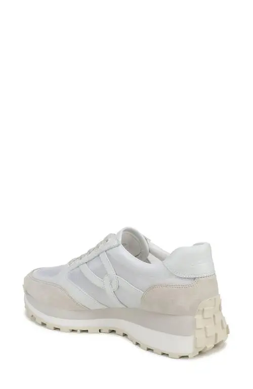Veronica Beard Valentina Wedge Sneakers - Coconut/marmo