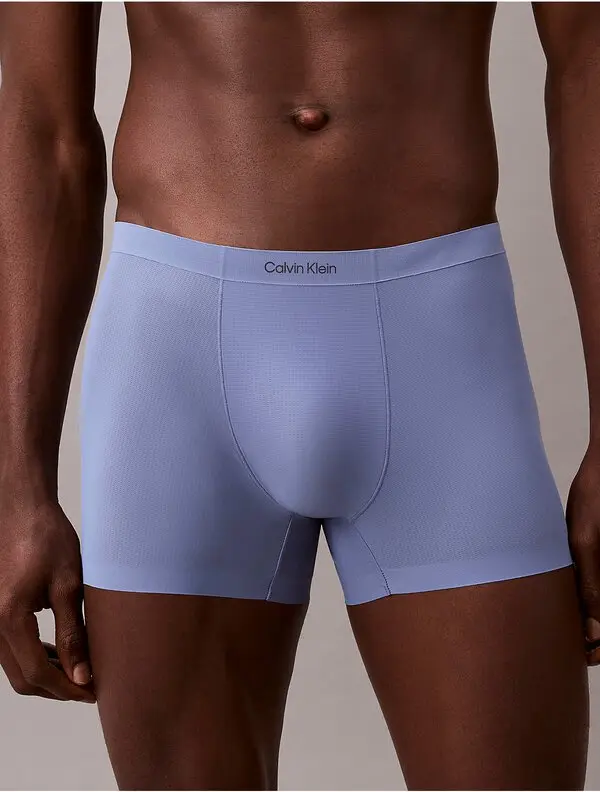 Calvin Klein Invisibles Trunk - Blue Tulip