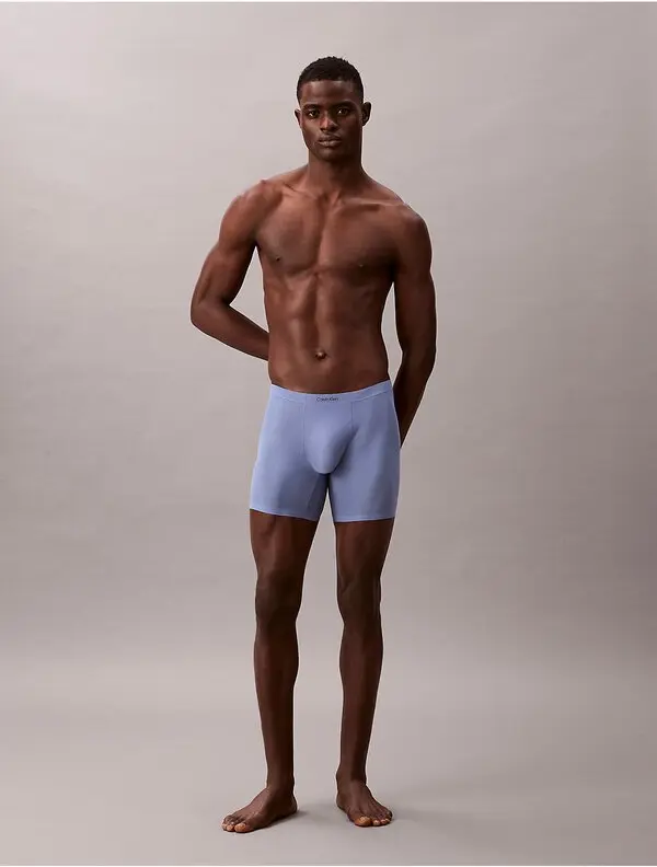 Calvin Klein Invisibles Boxer Brief - Blue Tulip