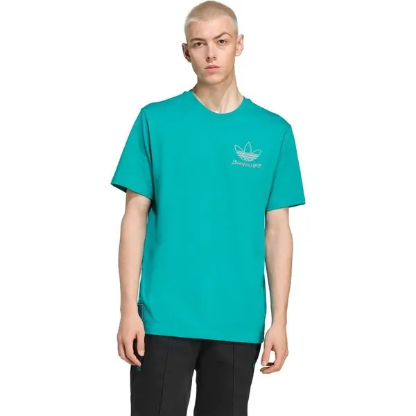 Adidas Liverpool Terrace Icons Collection Graphic T-shirt - Green