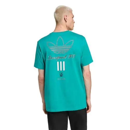 Adidas Liverpool Terrace Icons Collection Graphic T-shirt - Green