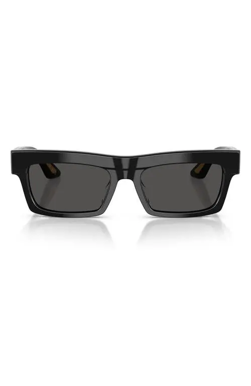 Oliver Spencer X Khaite Pillow Sunglasses - Black/grey