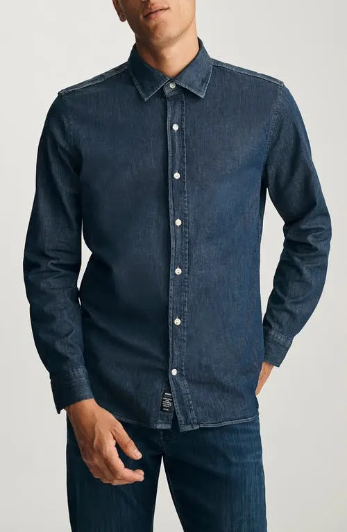 MAVI Stretch Denim Button-up Shirt