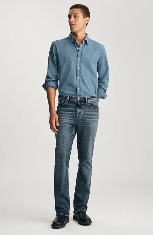 MAVI Stretch Denim Button-up Shirt