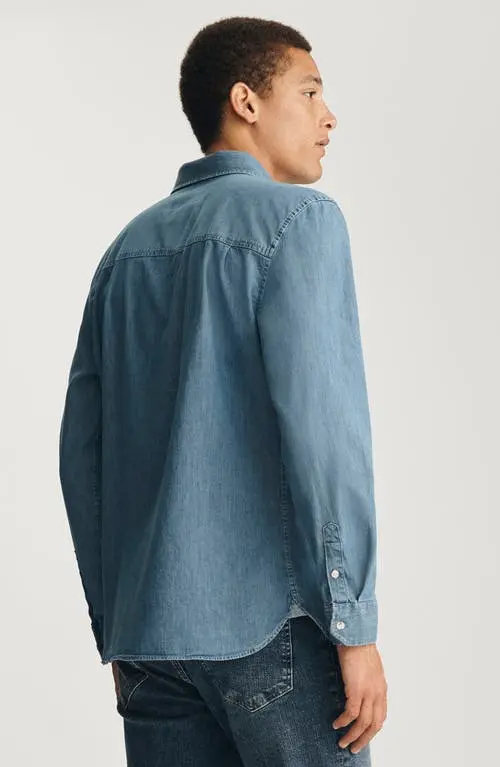 MAVI Stretch Denim Button-up Shirt
