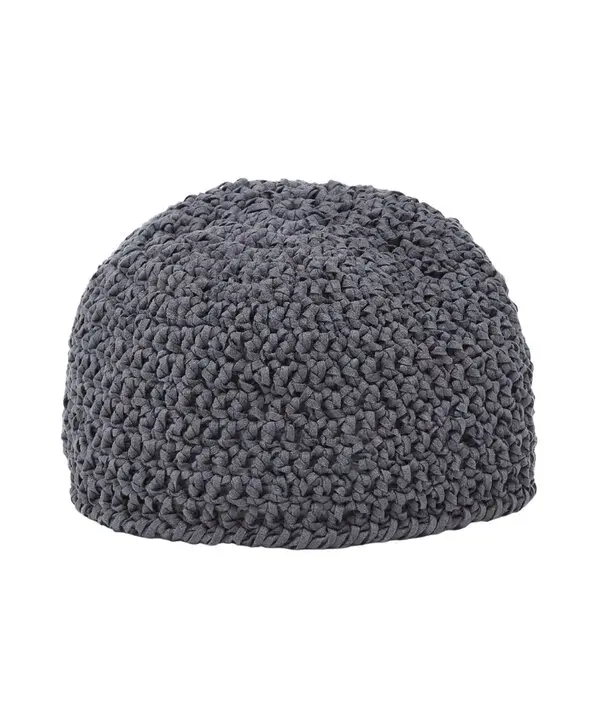 Giorgio Armani Crochet Cap - Grey