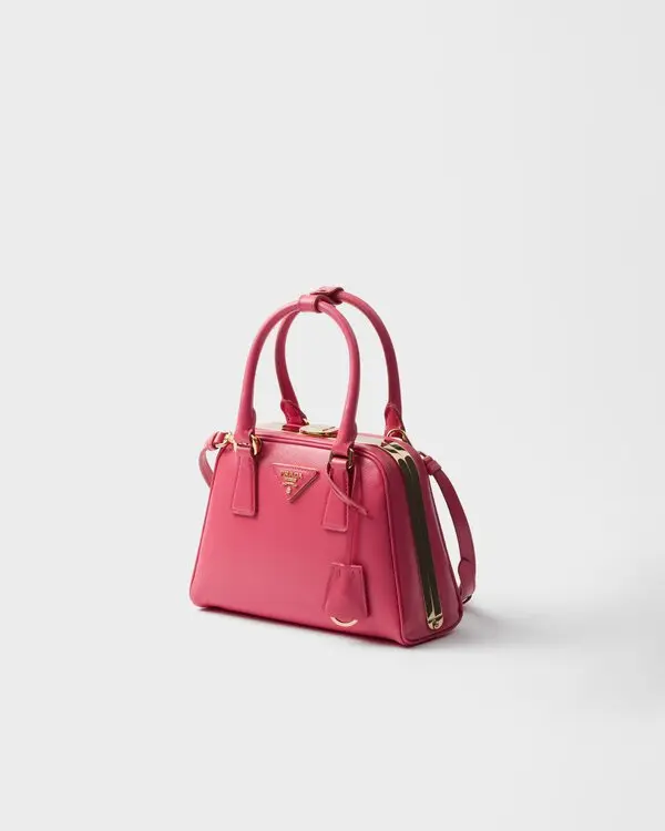 Prada Saffiano Leather Mini Bag - Begonia Pink