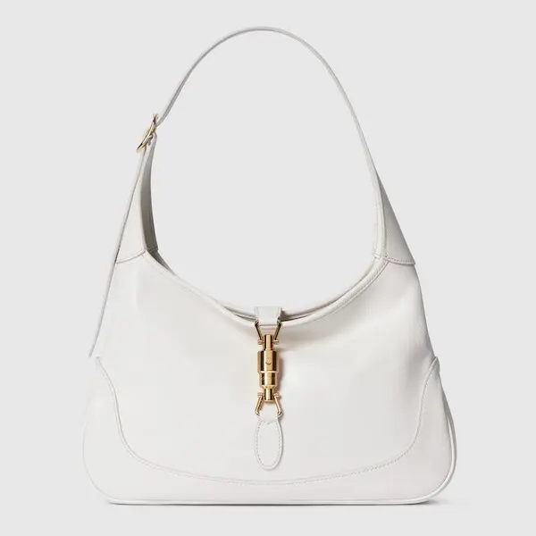 Gucci Jackie 1961 Medium Shoulder Bag - White
