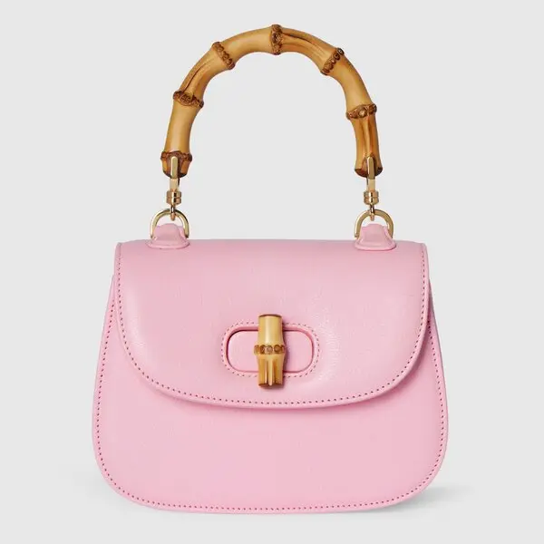 Gucci Bamboo 1947 Mini Bag - Pink