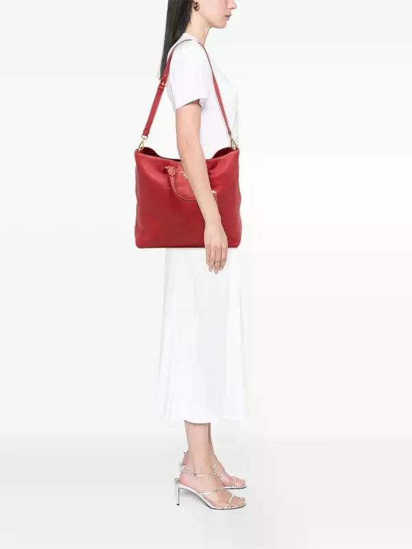 Prada Vittelo Daino Open Convertible Tote Satchel