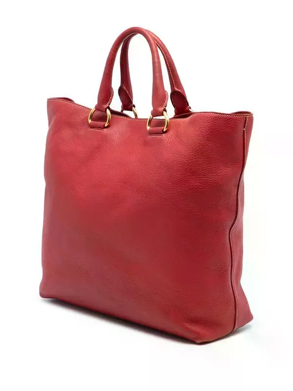 Prada Vittelo Daino Open Convertible Tote Satchel