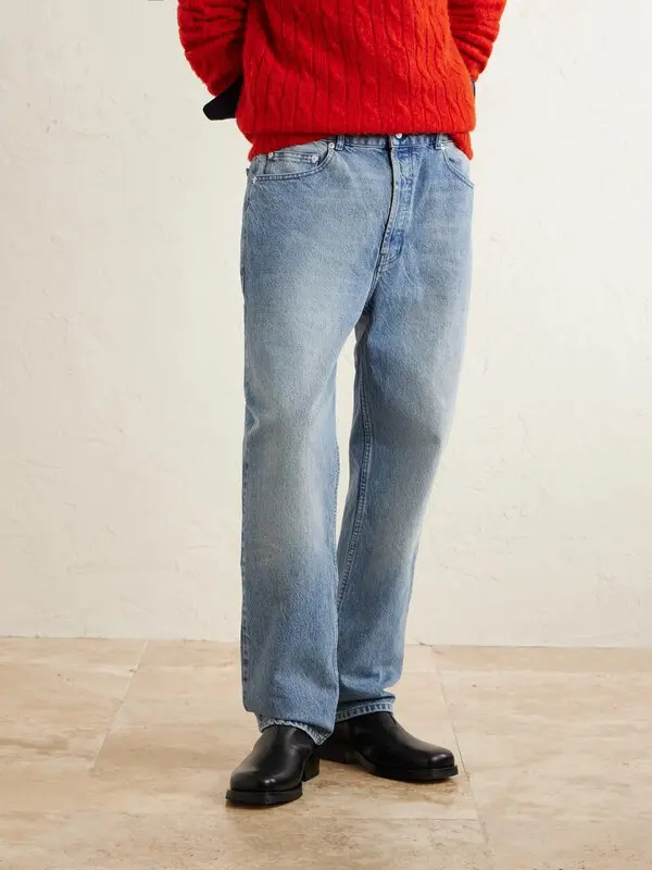 Officine Générale Straight-leg Organic Jeans