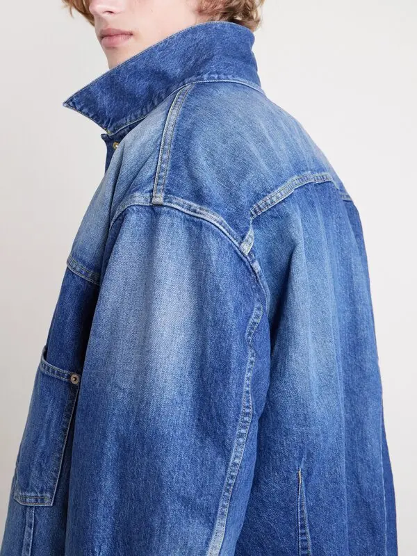 Needles Darts Bottom Denim Trucker Jacket