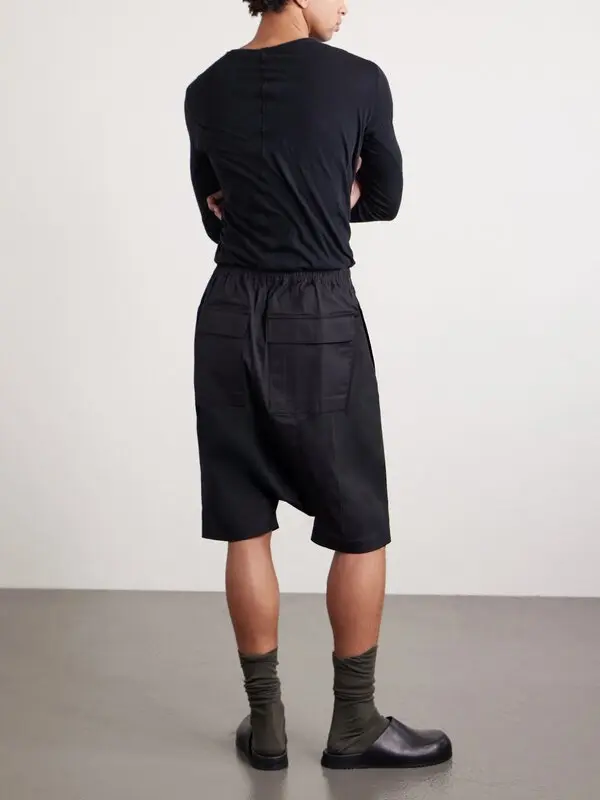 Rick Owens Rick's Pods Straight-leg Shorts - Black