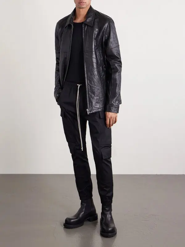 Rick Owens Porterville Mastodon Cut Cargo Pants - Black | Editorialist
