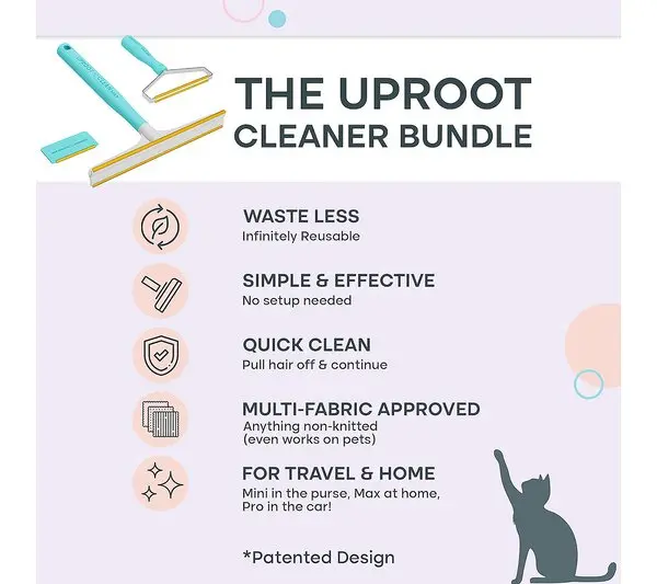 UPROOT CLEAN 3pc Daily Essentials Hair Removal Kit