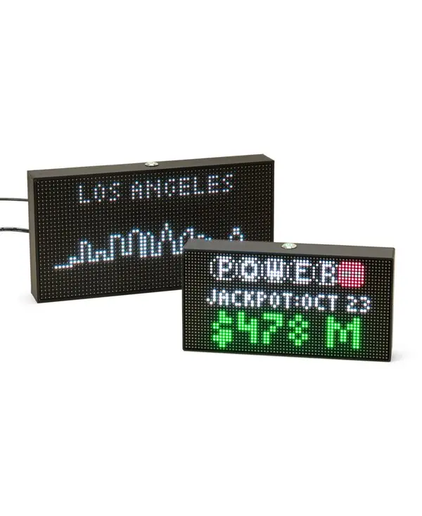 UNCOMMON GOODS Personalized Home Led Ticker Glance Led