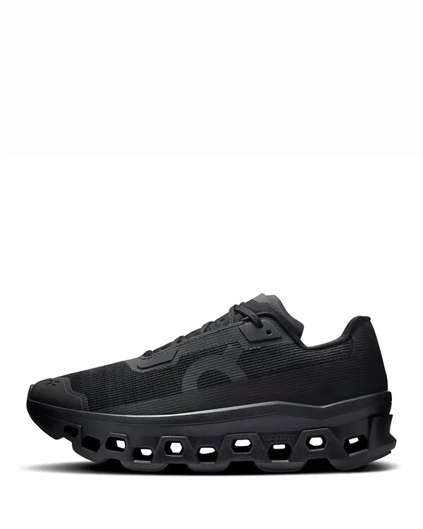 On Cloudmonster Void Sneakers - Black/black