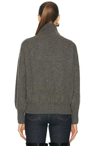 Khaite Willem Cashmere Sweater - Stone