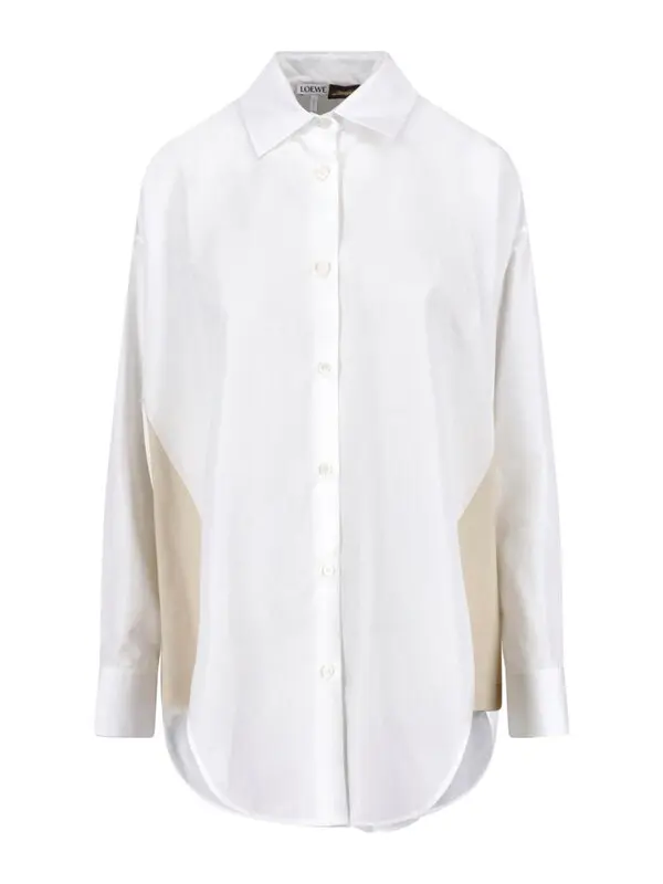 JIL SANDER Cotton Poplin Shirt - White