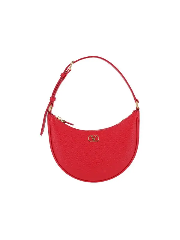 Valentino Garavani Mini Hobo Bag With Vlogo Signature - Red