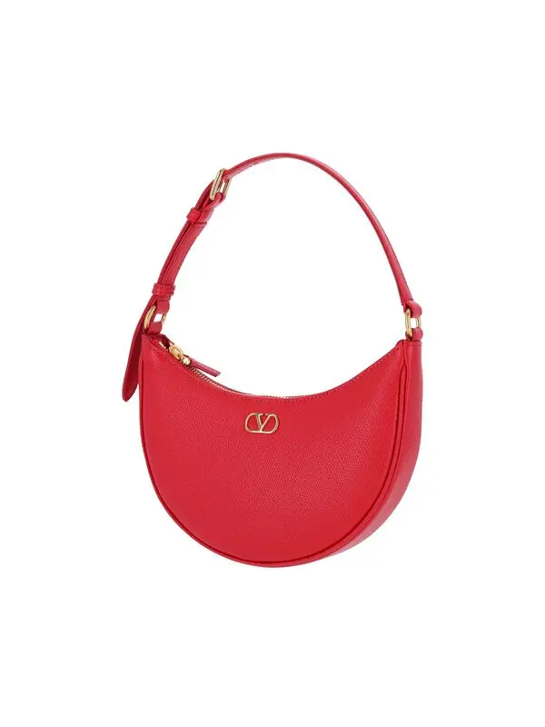 Valentino Garavani Mini Hobo Bag With Vlogo Signature - Red