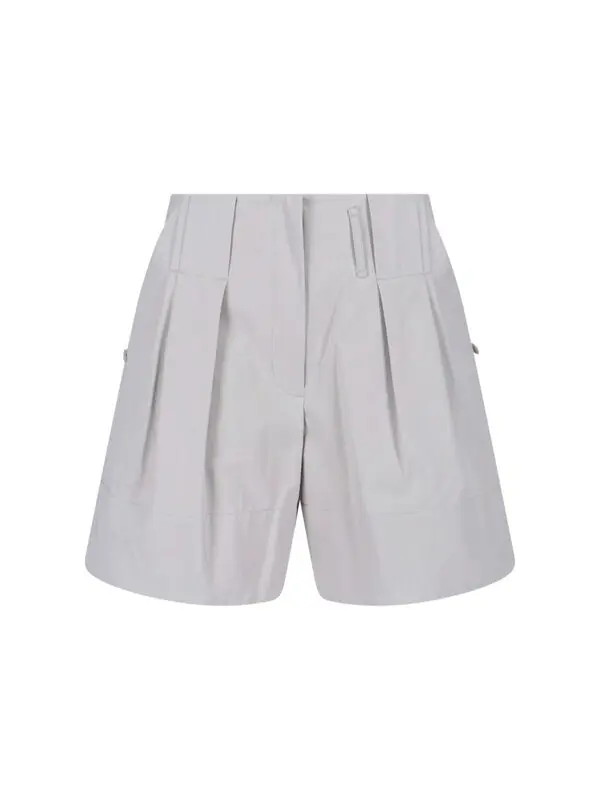 Victoria Beckham Tailored Shorts - Gray