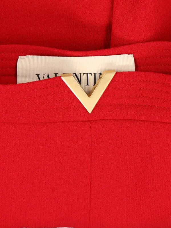 Valentino Garavani Vlogo Signature Pants - Red