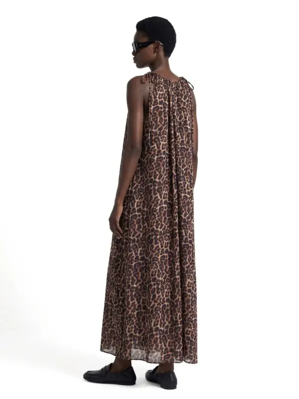 ANINE BING Flora Maxi Dress - Brown