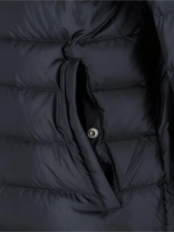 Moncler Padded Down Jacket "rigel - Black