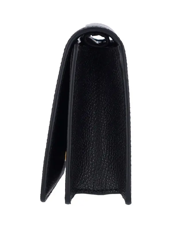 Valentino Garavani Vlogo Signature Mini Shoulder Bag - Black