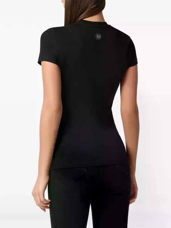 Philipp Plein Crystal-embellished T-shirt - Black