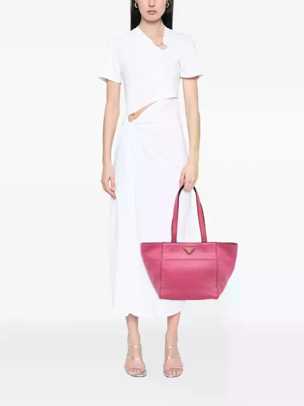 Prada 2013-2025 Vitello Daino Tote Bag