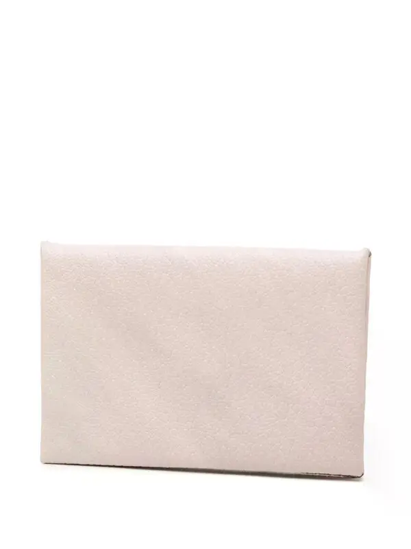 Hermès 2023 Chevre Mysore Calvi Card Holder