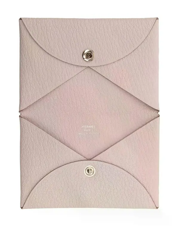 Hermès 2023 Chevre Mysore Calvi Card Holder