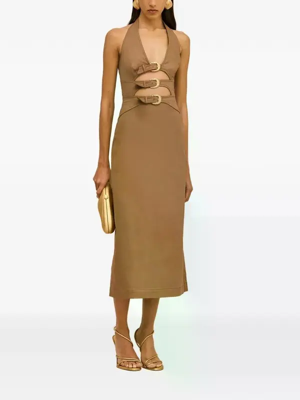 Cult Gaia Estelle Dress - Brown