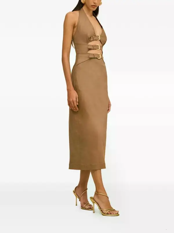 Cult Gaia Estelle Dress - Brown